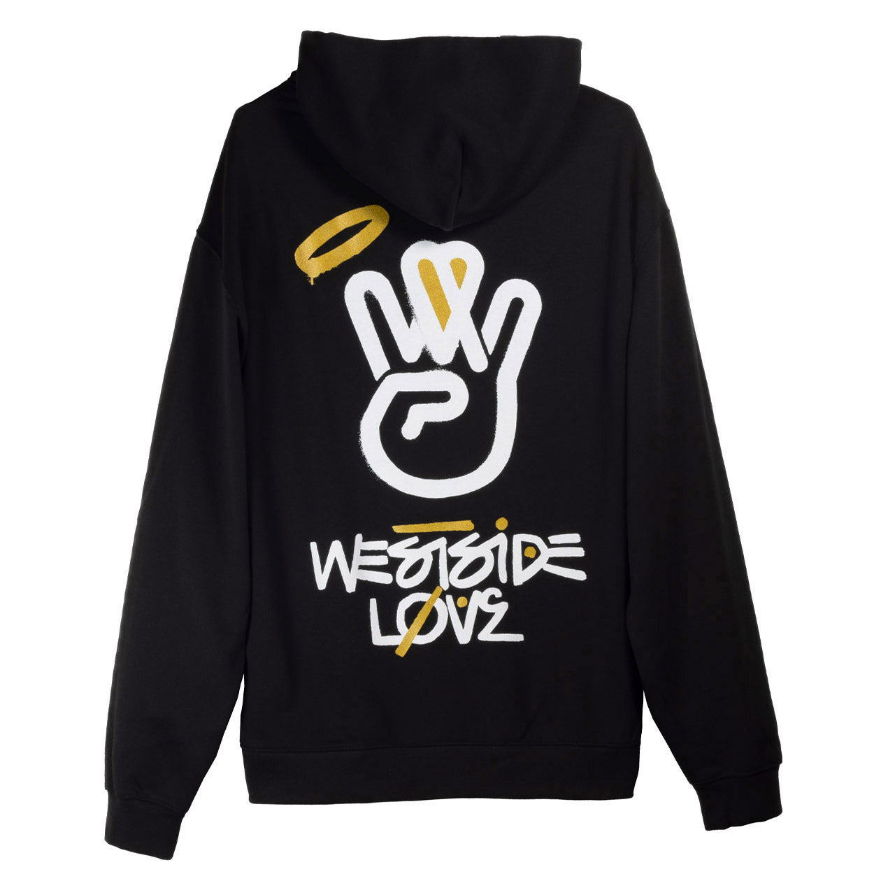 OG Stencil Black Hoodie – Westside Love