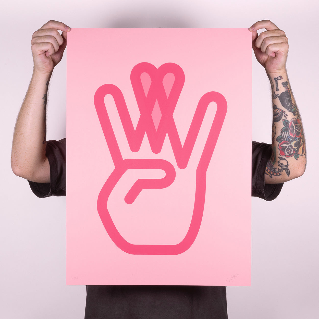 Original Westside Love Signed Serigraph